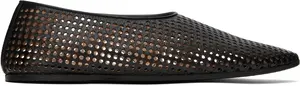 Marsèll Marsèll Black Coltellaccio Forata Slippers - Black
