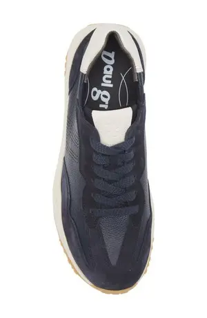 Paul Green Amber Perforated Leather Sneakers - Space Soft Suede Leather