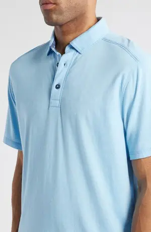 Tommy Bahama Harbor Isles Polo - Chambray Blue