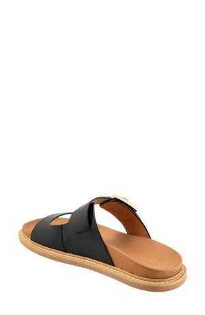 Eos Dedra Two-strap Sandals - Black