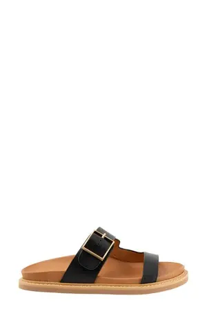 Eos Dedra Two-strap Sandals - Black