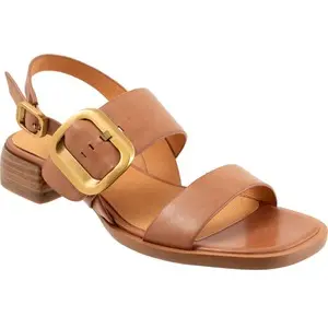 Eos Tegan Block Heel Sandal - Brandy