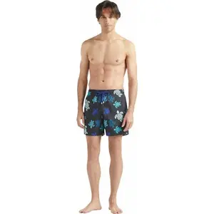 Vilebrequin Multicolor Tortues Swim Shorts - Noir
