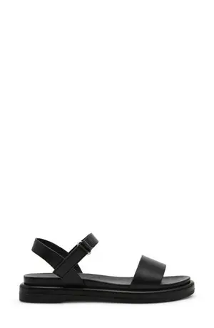 Anne Klein Elani Ankle Strap Sandals - Black