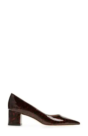 STUART WEITZMAN Power 50 Pump - Dark Brown Tortise