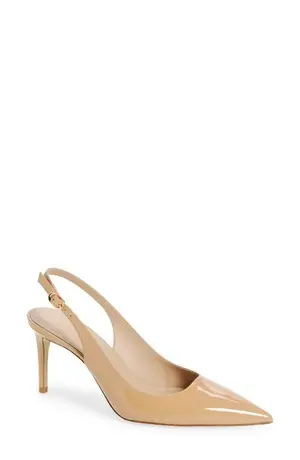 STUART WEITZMAN Power 75 Slingback Pump - Adobe