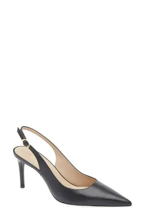STUART WEITZMAN Power 75 Slingback Pump - Black
