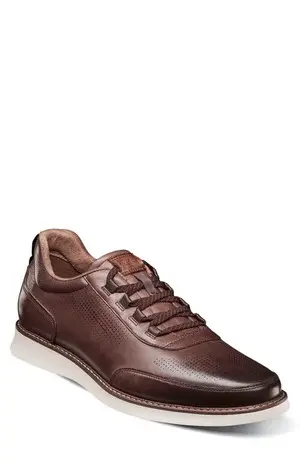 Florsheim Elastic Lace Sneaker - Brown