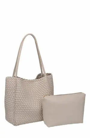 MODA LUXE Gladys Tote - Ivory