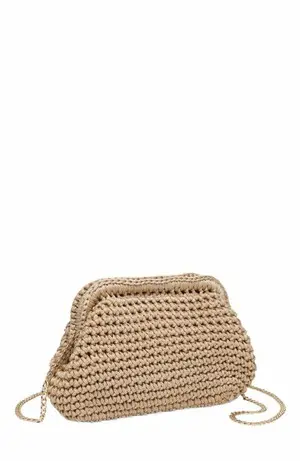 MODA LUXE Anastasia Clutch - Natural