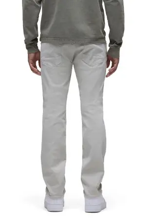 Hudson Jeans Blake Slim Straight Stretch Twill Pants - Ash