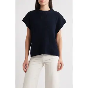 Frank & Eileen Montecito Cotton Sweater Vest - Marine