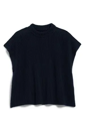 Frank & Eileen Montecito Cotton Sweater Vest - Marine