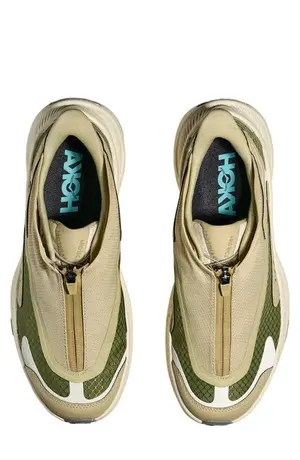 HOKA® Project Transport Zip Sneakers - Eggshell/sedge Green