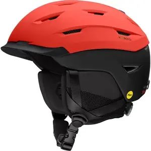 SMITH Level Snow Helmet With Mips Round Contour Fit - Matte Patrol Black