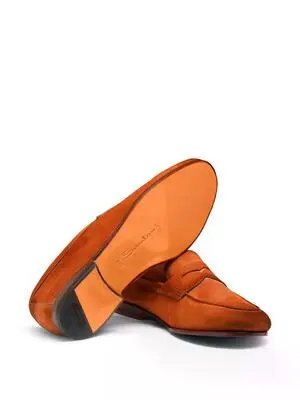 Santoni Carlo Loafers - Orange