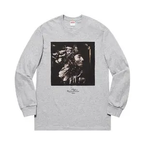 Supreme X Joel-peter Witkin Harvest Long-sleeve Tee 'heather - Grey