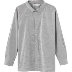 REGENT ROW Big And Tall Long Sleeve Stanton Shirt, Tailored Fit - Sand-plaid