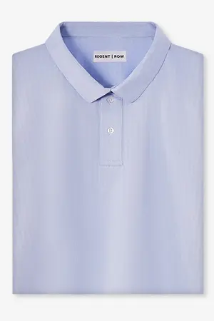 REGENT ROW Big And Tall Stanton Shirt Polo Blue