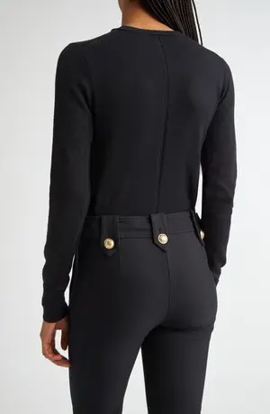 Derek Lam 10 Crosby Alizee Crewneck Cotton & Cashmere Sweater