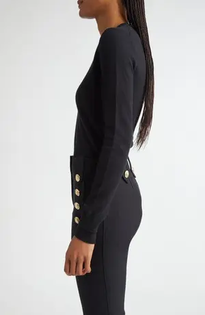Derek Lam 10 Crosby Alizee Crewneck Cotton & Cashmere Sweater