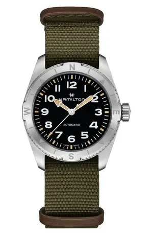 Hamilton Khaki Field Expedition Automatic Strap Watch - Black