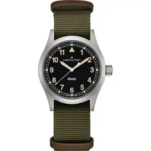 Hamilton Khaki Field Strap Watch - Black