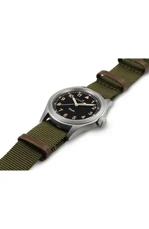 Hamilton Khaki Field Strap Watch - Black