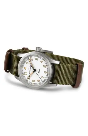 Hamilton Khaki Field Strap Watch - White