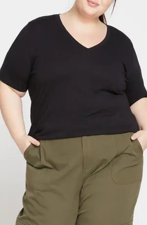 Universal Standard V Neck Tops