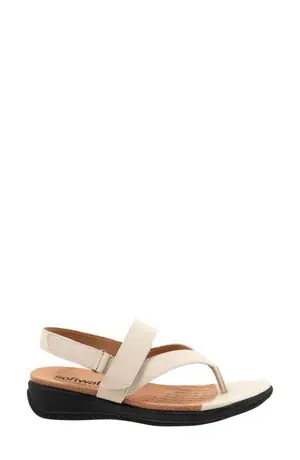 Softwalk Tracy Slingback Sandal - Ivory
