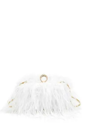 MODA LUXE Harlow Evening Bag - White