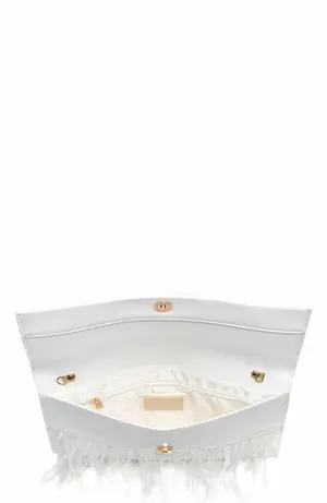 MODA LUXE Everlee Clutch - White