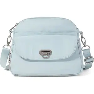 BAGGALLINI Coastal Flip Lock Crossbody Bag - Pool