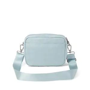 BAGGALLINI Coastal Flip Lock Camera Crossbody Bag - Pool