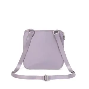 BAGGALLINI Mini Crossbody Bag With Flip Lock Closure - Lilac