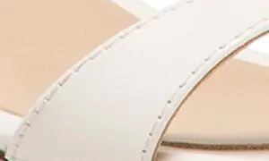 STUART WEITZMAN Nudist Block Heel Sandal - Cream
