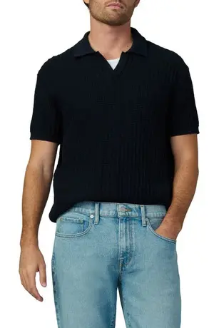 Joe's Jeans Textured Johnny Collar Polo