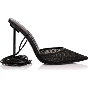 JESSICA RICH Exotic Stiletto Sandal - Noir