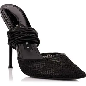 JESSICA RICH Exotic Stiletto Sandal - Noir