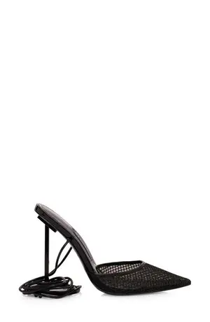JESSICA RICH Exotic Stiletto Sandal - Noir