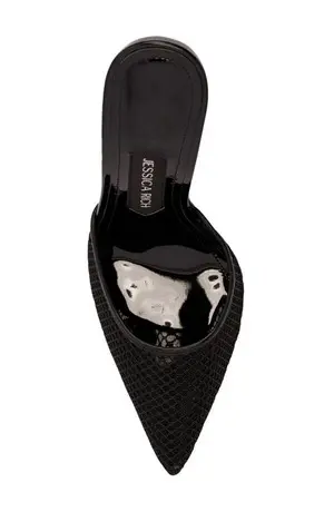 JESSICA RICH Exotic Stiletto Sandal - Noir