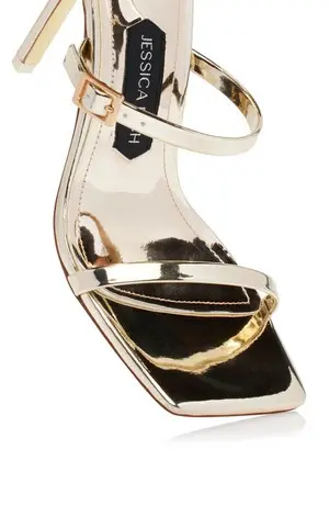 JESSICA RICH Metallic Sandal