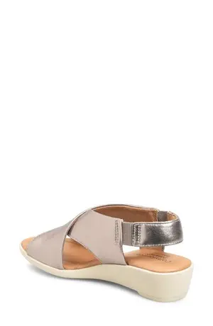 COMFORTIVA Emilee Slingback Sandal - Light Espresso