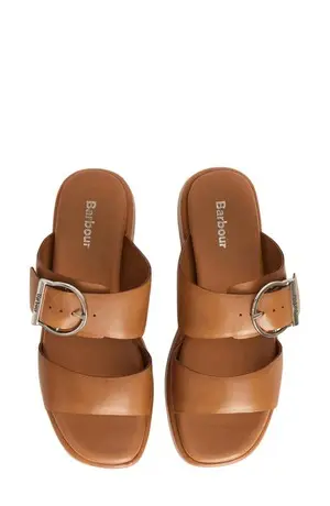 Barbour Adele Slide Sandal - Tan