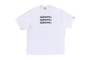 A BATHING APE Pin Logo Relaxed Fit Tee