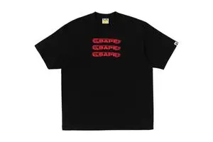 A BATHING APE Pin Logo Relaxed Fit Tee