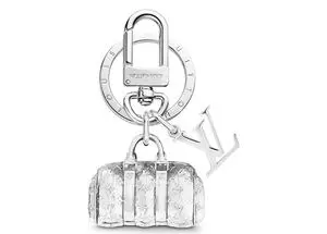 LOUIS VUITTON Blown Up Figurine Key Holder And Bag Charm