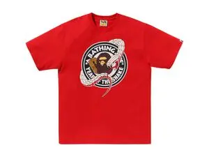 A BATHING APE Year Of The Snake Tee Shirt
