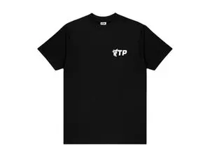 FTP X Famous Logo Tee Shirt - Black
